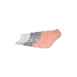 s.Oliver Socken Damen Gr&ouml;&szlig;e 39/42 grau / lachs / wei&szlig;