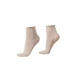 CALZEDONIA Socks female Beige size 36-38