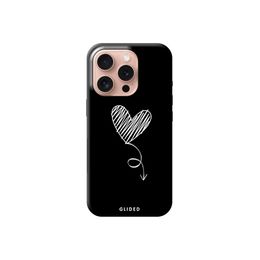 Glided Smartphoneh&uuml;lle 'Dark Heart Glided Handyh&uuml;lle' Damen Gr&ouml;&szlig;e iPhone 16 Pro Max schwarz