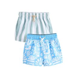 next Badeshorts Jungen Gr&ouml;&szlig;e 74 blau / gr&uuml;n