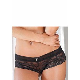 Lascana Panty schwarz Gr. 32/34 f&uuml;r Damen. K&ouml;rpernah