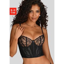 Lascana Corsage schwarz Gr. 90 Cup C f&uuml;r Damen