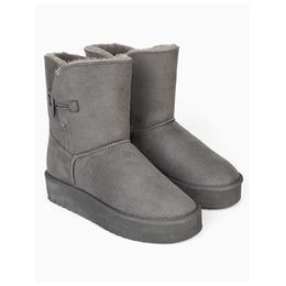 ISLAND BOOT Winterboots "Emmy" in Grau - 79% | Gr&ouml;&szlig;e 40 | Damen-stiefel