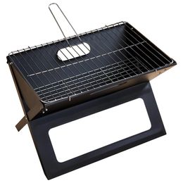 Landscape Holzkohlegrill, Schwarz, Metall, 30.5x30.5x44 cm, Lfgb, Grills & Outdoor-K&uuml;chen, Holzkohlegrills