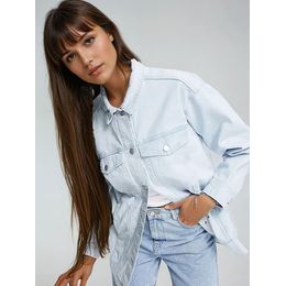 MONKI Jeansjacke in Hellblau - 50% | Gr&ouml;&szlig;e M | Damenjacken