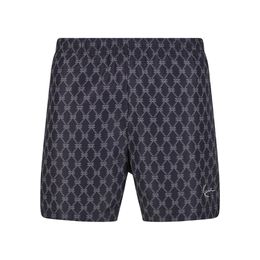 Karl Kani Swim Trunks 'KM251-041-1 Signature Monogram Aop' male Blue size XXS