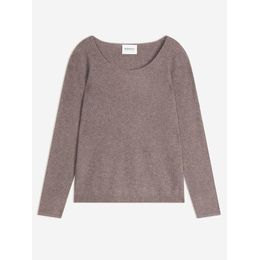 Perfect Cashmere Kaschmir-Pullover "Lindsay" in Taupe - 66% | Gr&ouml;&szlig;e L | Damen-pullover-cardigans