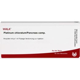 WALA Platinum CHLORATUM/PANCREAS comp.Ampullen 10X1 ml