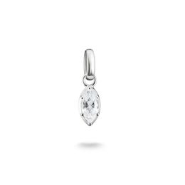 Thomas Sabo Damen Thomas Sabo Charm-Einh&auml;nger &raquo;Birthstone/Geburtsstein Charm - Connect&laquo; mit Zirkonia (synth.) oder Glas-Keramik Stein oder T&uuml;rkis-