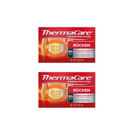 ThermaCare W&auml;rmeumschl&auml;ge R&uuml;ckenschmerzen S-XL Doppelpackung (2x 6St) 12 St