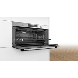 Bosch Einbaubackofen Serie 6 &raquo;VBC5580S0&laquo; mit Teleskopauszug nachr&uuml;stbar mit Hydrolyse Einbaubackofen