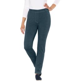 Damen Hose petrol-meliert, Gr&ouml;&szlig;e 40
