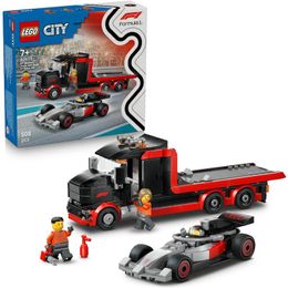 Lego Konstruktionsspielsteine &raquo;F1 Truck mit Audi F1 Rennwagen (60493), Lego City&laquo; Konstruktionsspielsteine