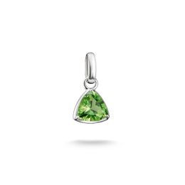 Thomas Sabo Damen Thomas Sabo Charm-Einh&auml;nger &raquo;Birthstone/Geburtsstein Charm - Connect&laquo; mit Zirkonia (synth.) oder Glas-Keramik Stein oder T&uuml;rkis-