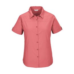 Killtec Damen Funktionshemd &raquo;KOS 1 WMN WVN SHRT&laquo; Wasserabweisende, schnelltrocknende Stretch-Bluse mit Teflon EcoElite rosa 36, Normalgr&ouml;&szlig;en