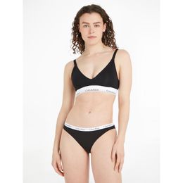 Calvin Klein Underwear Damen Still-BH mit Logo Unterbrustband schwarz XS, N-Gr