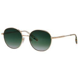 Tom Tailor Damen Tom Tailor Sonnenbrille &raquo;Modell 675000&laquo; Form Rund, Logoschriftzug auf B&uuml;gel, Metallfassung