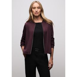 Street One Damen Street One Sweatjacke in Blouson-Optik und mit Glitzer 34