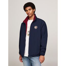 Tommy Jeans Herren Windbreaker &raquo;TJM POLAR CREST REVERSE JKT EXT&laquo; Stickerei auf Brusth&ouml;he blau S