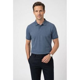 Fynch-Hatton Herren Fynch-Hatton Poloshirt regular fit Passform, 2-Knopf-Kragen, aus reiner Baumwolle M