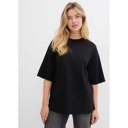 bonprix Damen bonprix Longshirt Oversized Schnitt, Halbarm, f&uuml;r Fr&uuml;hling und Sommer 48/50 (XL)