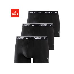 Nike Underwear Herren NIKE Underwear Trunk &raquo;TRUNK 3PK&laquo; Packung, 3er, 3 Stk. mit Logo-Elastikbund schwarz M/48, 3 Stk.