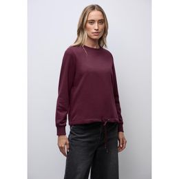 Street One Damen Street One Sweatshirt, mit Tunnelzug am Saum 36