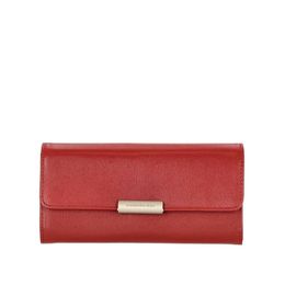 Mandarina Duck Hera 3.0 - Geldb&ouml;rse 12cc 19 cm L (black) in rot | Gr.: onesize