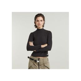 G-Star Raw Langarmshirt in dk black | Gr.: S