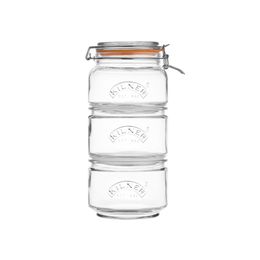 Kilner Vorratsglas stapelbar in transparent - 900 ml | Gr.: onesize