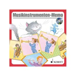 Schott Music Musikinstrumenten-Memo | Gr.: onesize