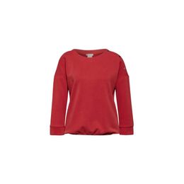 Street One Langarmshirt in mandarin red | Gr.: 38