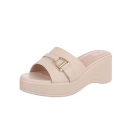 Ital-Design Sandale & Sandalette in Beige | Gr.: 39