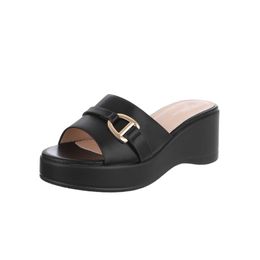 Ital-Design Sandale & Sandalette in Schwarz | Gr.: 39