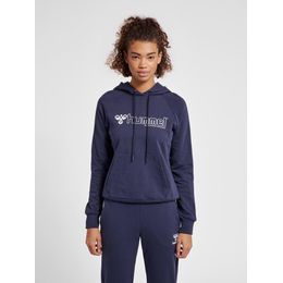 Hummel Verstellbare Taille Kapuzenpullover Raglan&auml;rmel Hmlnoni Damen in PEACOAT | Gr.: M