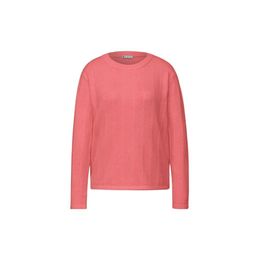 Street One Pullover in striking coral mel. | Gr.: 40