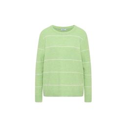 Cecil Pullover in bamboo green melange | Gr.: L