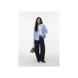 V&eacute;ro Moda Vero Moda Langarmbluse in brunnera blue | Gr.: L