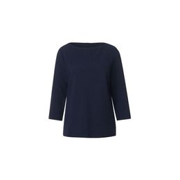 Street One Langarmshirt in deep blue | Gr.: 40