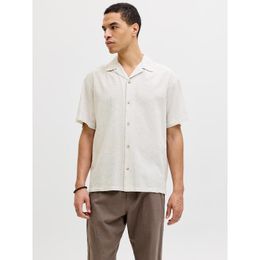 Jack & Jones Jack & Jones Damen Kurzarmhemd &raquo;JJESUMMER LINEN BLEND RESORT SHIRT SS SN&laquo; Baumwollmischung, relaxed fit XL, N-Gr