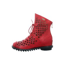 Laura Vita Schn&uuml;rstiefeletten in Rot | Gr.: 39