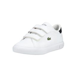 Lacoste Sneaker POWERCOURT POWERCOURT in Wei&szlig;/Schwarz | Gr.: 30