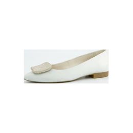 Paul Green Ballerinas in Wei&szlig; | Gr.: 36