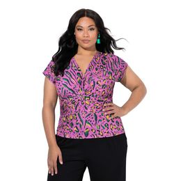 Ulla Popken Shirt in pink | Gr.: 58-60
