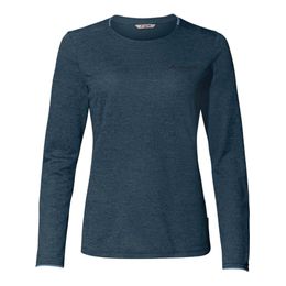 Vaude Longsleeve Wo Essential LS T-Shirt in Blau | Gr.: 42