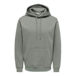 Only & Sons ONLY & SONS Kapuzenpullover in Castor Gray | Gr.: XL