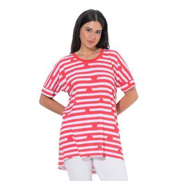 Ulla Popken Shirt in coralle | Gr.: 42-44
