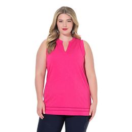 MIAMODA Strick-Top in hibiskuspink | Gr.: 52