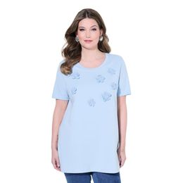 MIAMODA Shirt in quellenblau | Gr.: 42