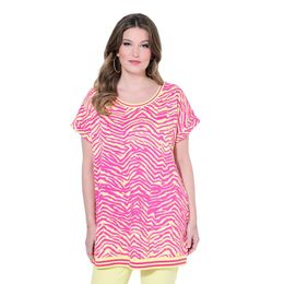 MIAMODA Shirt in zitronengelb | Gr.: 46